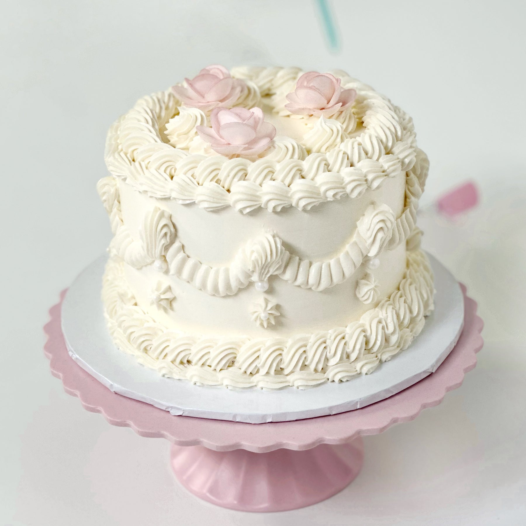 Lambeth Style Buttercream Cake – Madame Gateaux