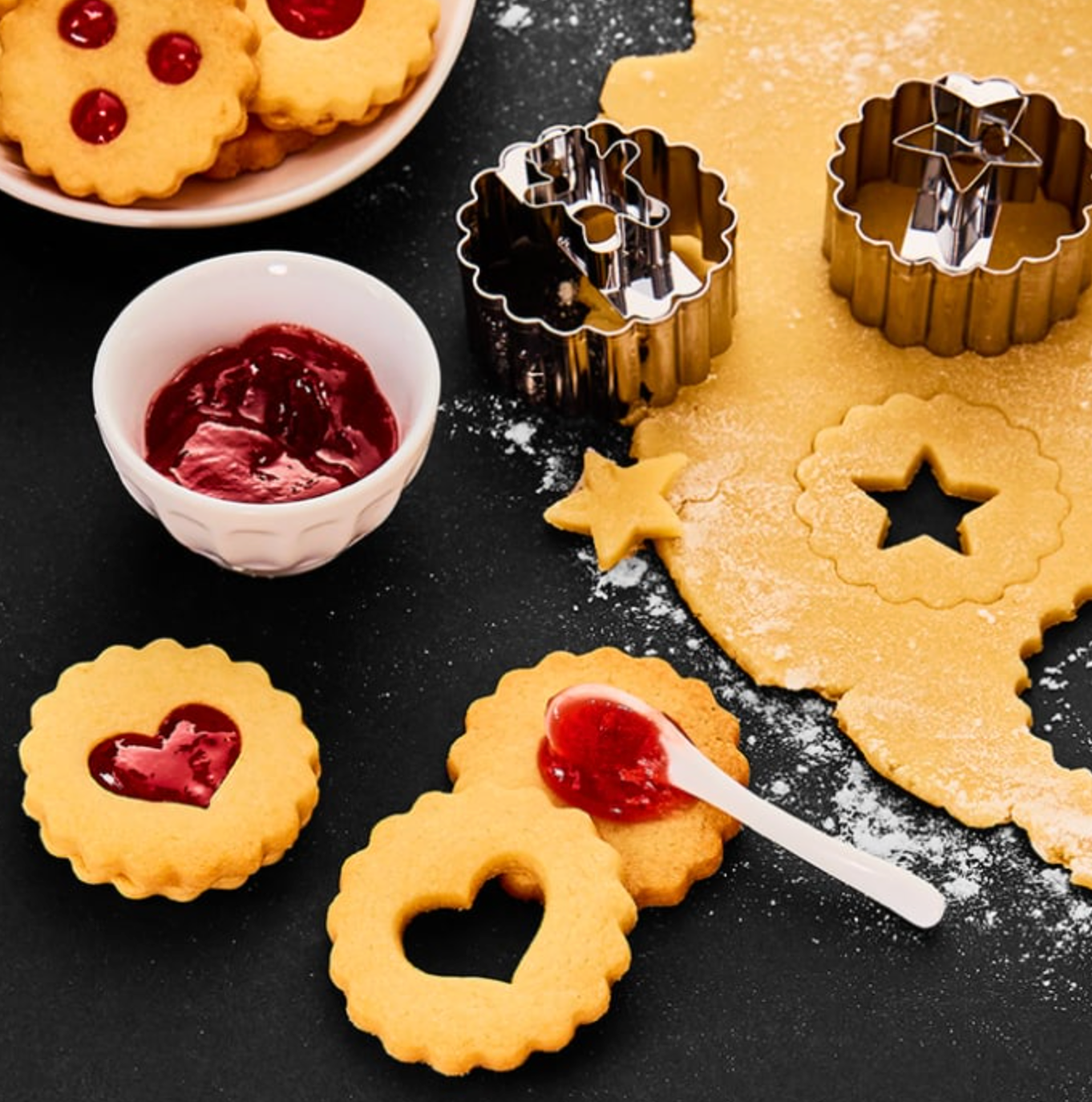Linzer Cookie Cutters by Birkmann – Madame Gateaux
