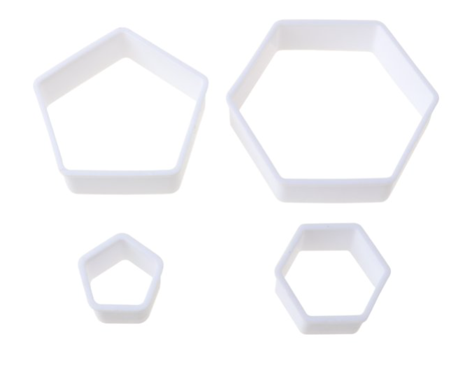 Hexagon/Soccer cutter set – Madame Gateaux