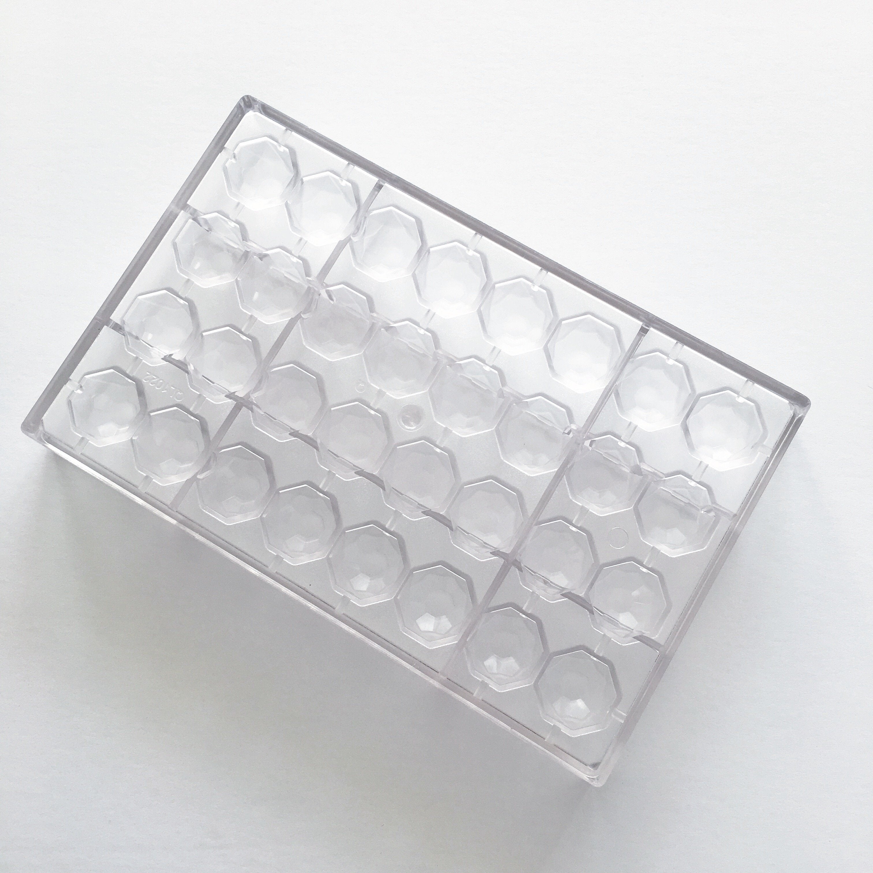 Polycarbonate Chocolate Moulds, Octagonal Large, 1022 – Madame Gateaux
